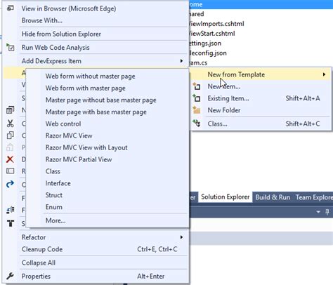 C Adding View Controller Not Working In ASP Net Core Stack Overflow