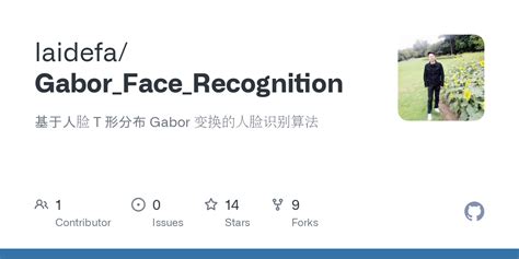 Gaborfacerecognitionpdf基于人脸t型分布gabor变换的人脸识别算法开发文档pdf At Master