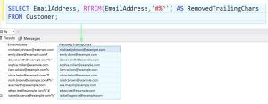 SQL Server RTRIM Function SQL Server Guides