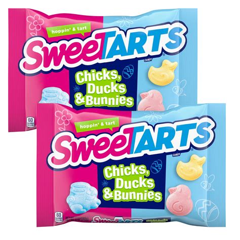 Sweetarts Easter Candy Chicks Ducks And Bunnies Fun Sweet Treat 12oz