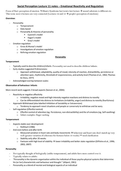 Social Perception Lecture 11 Notes Warning Tt Undefined Function 32 Warning Tt Undefined
