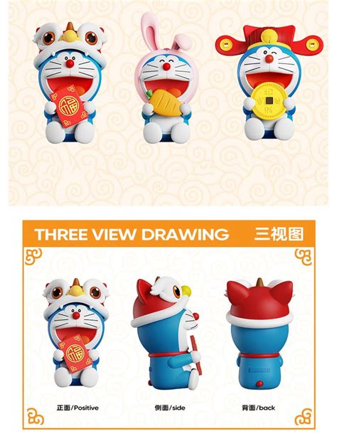 Mô Hình Doraemon New Year Series Lucky 2023 Year Of The Rabbit Mô