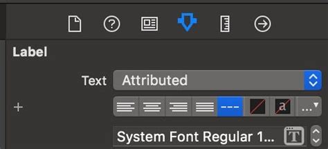 Uilabel 的 Attributed 字體問題 在 Interface Builder 設定 Label 時，我們可以將 By 彼得潘的 Ios App Neverland