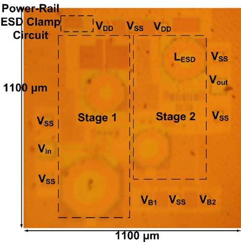 Figure 1 From Design Of Esd Protection For Rf Cmos Power Amplifier With Inductor In Matching