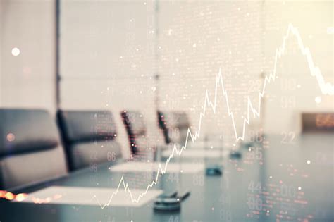 현대 가구가 비치된 사무실 인테리어 배경 은행 및 회계 개념에 대한 추상적 금융 다이어그램 및 세계지도의 다중 노출 0명에 대한 스톡 사진 및 기타 이미지 Istock