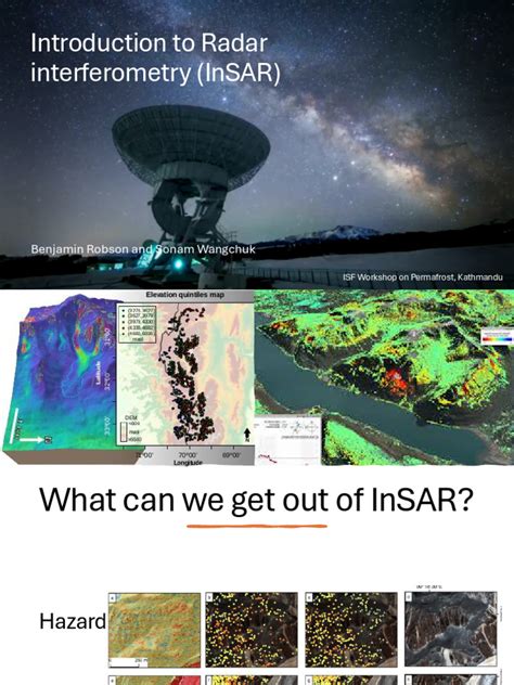 Introduction To Radar Interferometry Insar Pdf Waves Optics