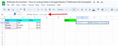 How To Lookup Data In Google Sheets Methods With Examples