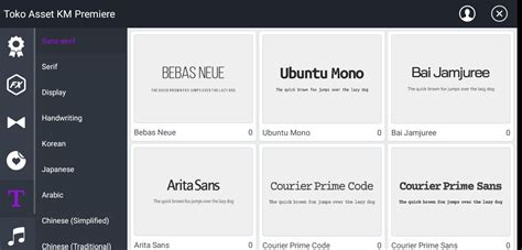 Font Kinemaster Keren Terbaru 2020 Untuk Android Softworldid