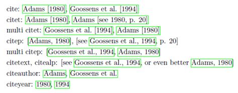 Natbib And Hyperref For Author Year Style Produces Two Links Tex