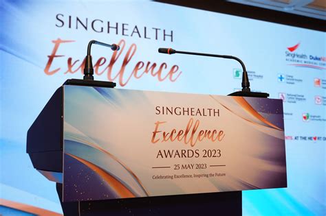 Singhealth The 12th Singhealth Excellence Awards Was