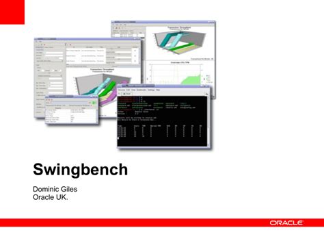 swingbench oracle database load generator overview