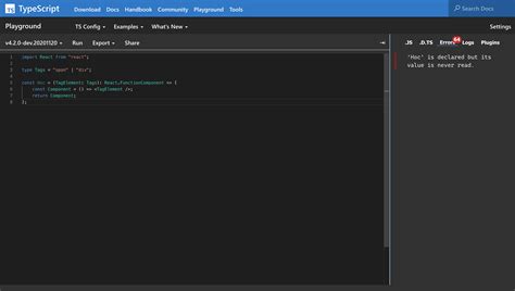 Generic React Hoc Typeerror Cannot Read Property Declarations Of Undefined Issue