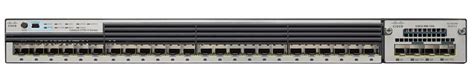 Cisco Sealed Fiber Ethernet Switch 24 Port Gigabit SFP Network Switch WS C3750X 24S S