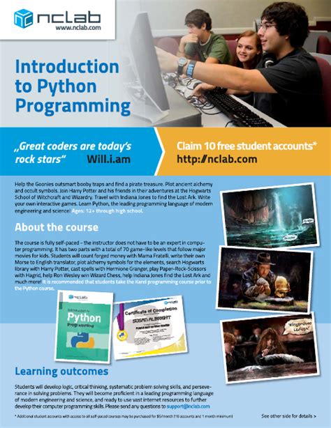 Check Out New Course Flyers