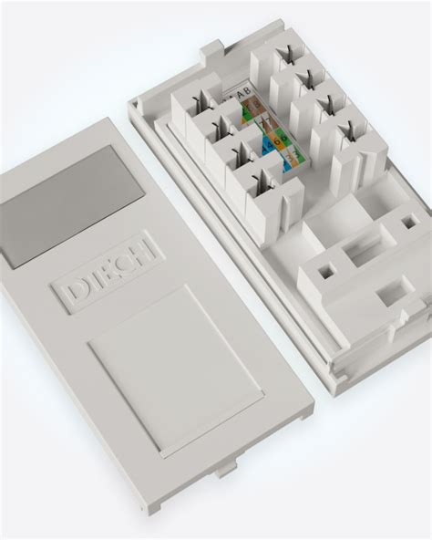DTECH Category 5e U UTP Euro Module IDC Type White
