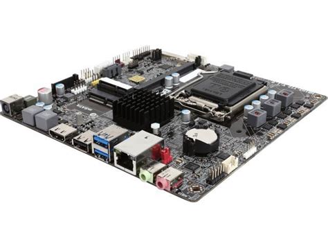 ECS H81H3-TI2 LGA 1150 Intel H81 HDMI SATA 6Gb/s USB 3.0 Thin Mini-ITX ...