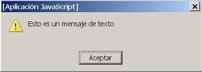 Mostrar Avisos En Javascript