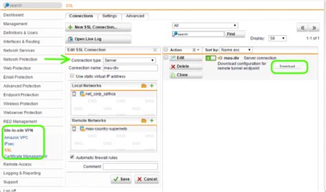 How To Configure Multiple Site To Site SSL VPNs With Sophos UTM
