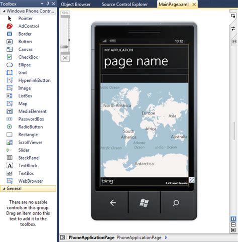 Toolbox And Design View For Windows Phone Application Design Using Download Scientific