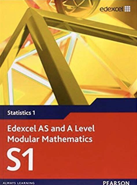 Edexcel Gce Ial Statiscis Book S1 興趣及遊戲 書本 And 文具 教科書 Carousell