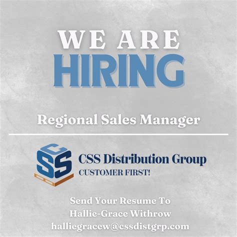 Css Distribution Group On Linkedin Join Our Dynamic Team At Css As A