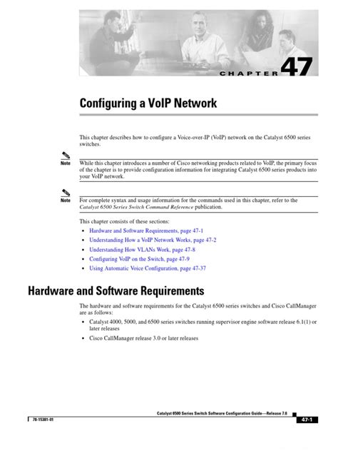 Configuring Voip Network Pdf Voice Over Ip Network Switch