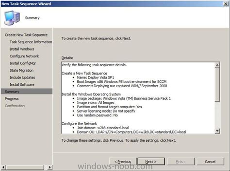 How Can I Deploy Windows Vista SP Using SCCM SP Deploy Vista Windows Noob