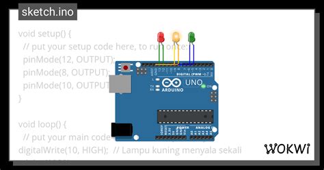 Robotika 01 Wokwi Esp32 Stm32 Arduino Simulator
