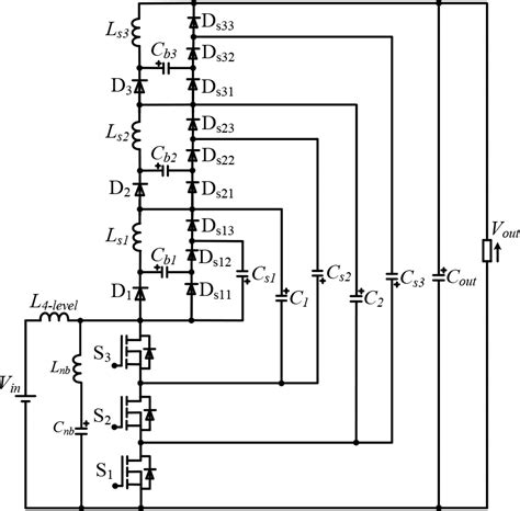 4‐level Ccbc With Passive Lossless Snubber Circuit Download Scientific Diagram