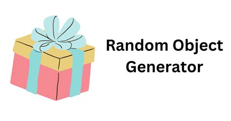 random object generator