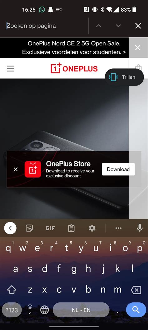 Bug In Chrome App With Notification Slider Starts Search On Page Android Enthusiasts Stack