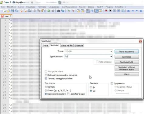 Notepad Appendere Testo Alla Fine Di Ciascuna Riga