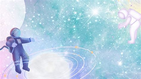 Pink World Universe Aviation Astronaut Cartoon Powerpoint Background For Free Download - Slidesdocs