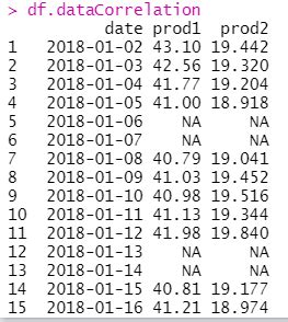 Plotly R How To Calculate An EWMA Correlation Stack Overflow
