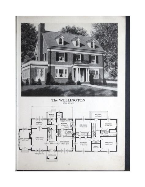 Central Hall Colonial House Plans Floor Plans Central Hall