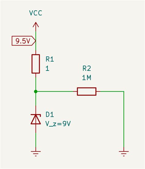 Circuit Analysis Zener Diode Transient Behaviour Electrical