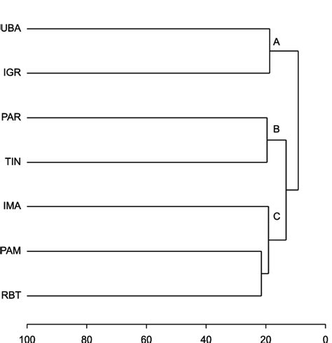 Similarity Cluster Based On Bray Curtis Distance Measure And Upgma