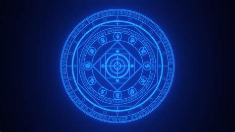 Anime Magic Circle Wallpaper