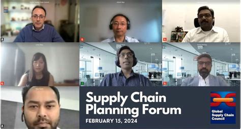 Successful Session On Supply Chain Planning By Global Supply Chain Council Niraj Krishna