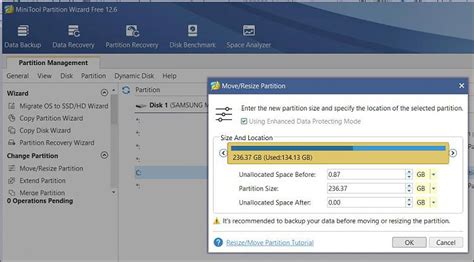 Trouble Resizing Partition Windows Forums