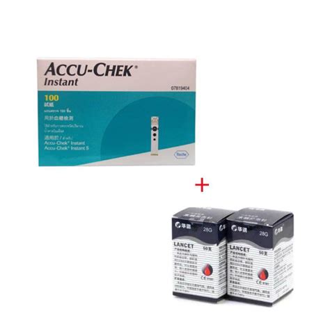 Exp2025 12 Accu Chek Instant Test Strip 50s 100s Accu Chek