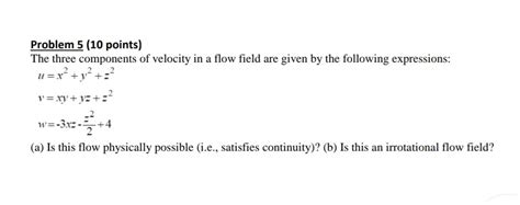solved problem 5 10 points the three components of