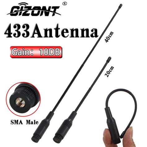 400 450mhz Antenna Signal Amplifier N7mc 433mhz Lora Gateway Sma Soft Whip Antenna 470 510mhz