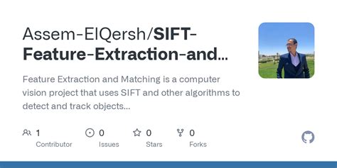 Github Assem Elqersh Sift Feature Extraction And Matching Feature