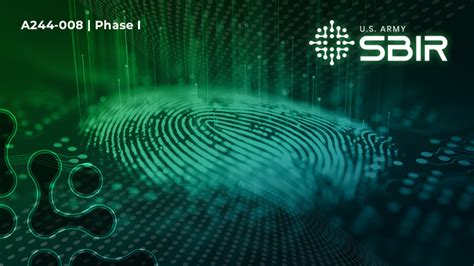 Biometrics For Multi Factor Authentication Army Sbirsttr Program