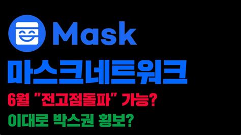 마스크네트워크 긴급 하반기 전고점돌파 가능성 58000 박스권 횡보나온다해서 큰일난게 아니다ㅣ美부채한도협상 잠정합의