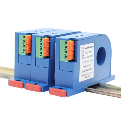 To A MA Split Core DC Current Transducer Open Core Current Sensor Hall Effect Current