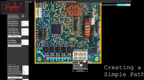 Programming Simple Pcb Coating Path Invention House