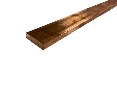 Copper 110 Flat Bar 14 X 1 X 18 Long 25 X 1 Copper Bus Bar