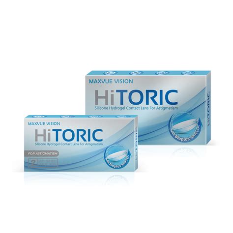 Maxvue Hitoric Silicone Hydrogel Toric Lenses For Astigmatism
